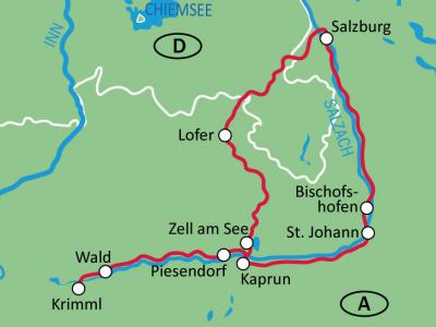 Tauern Bike Path: Salzburg - Salzburg | eurocycle.at